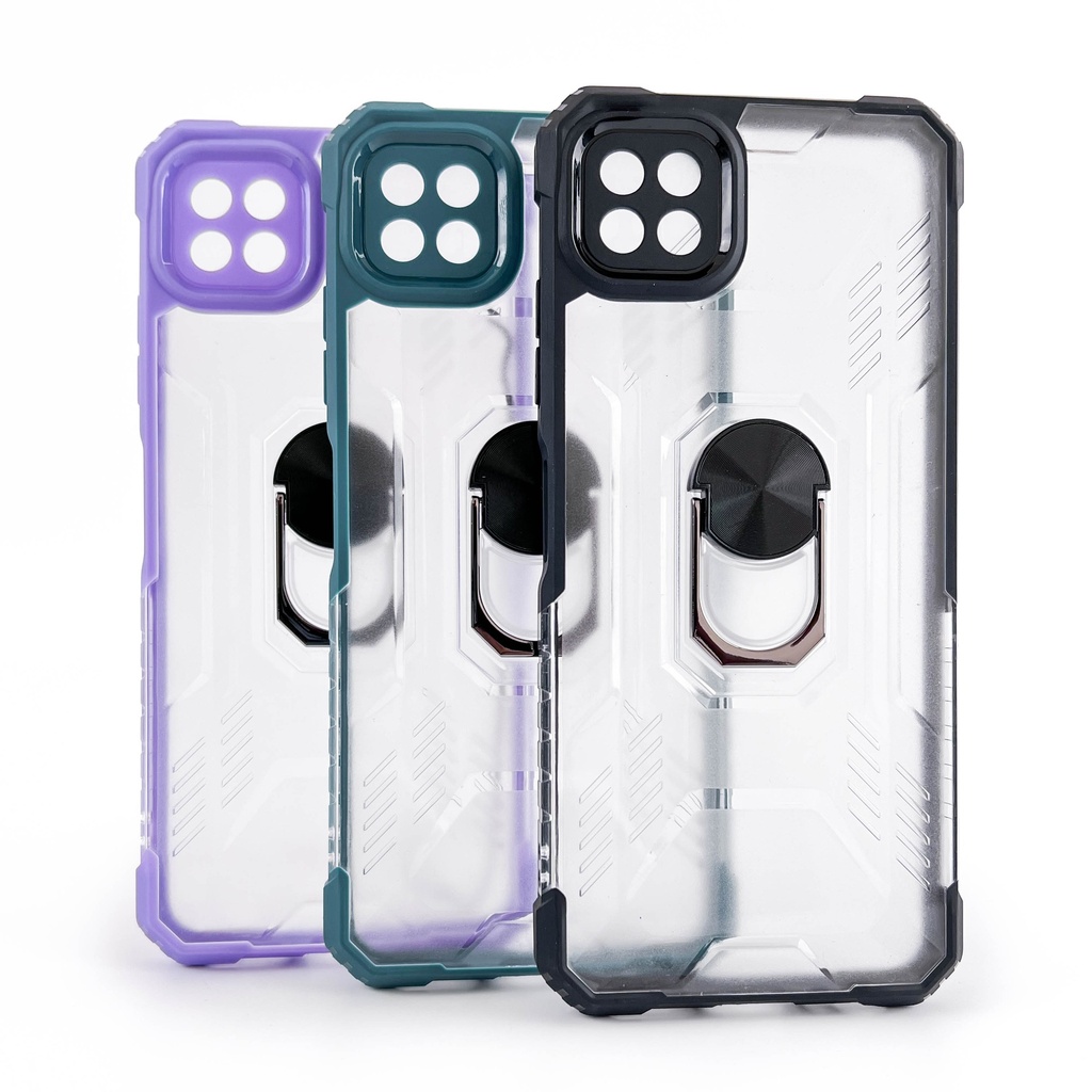 Samsung Galaxy A22 5G / Forro Metallic Ring | FullCover Vzla